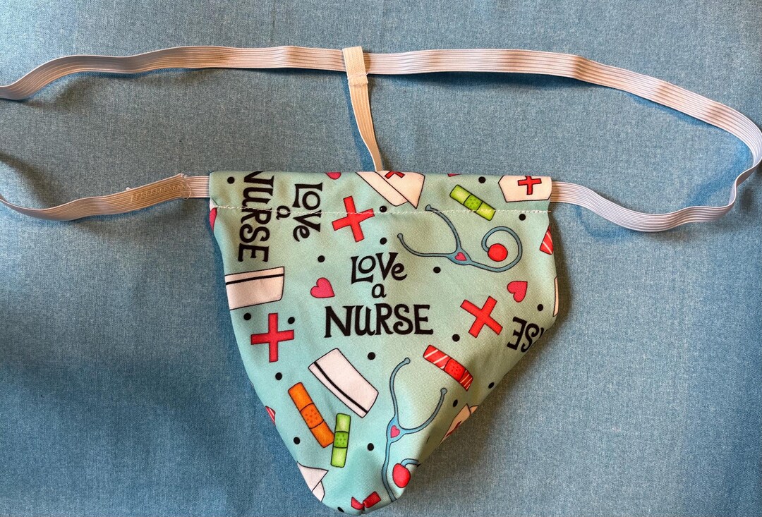 Mens LOVE A NURSE String Thong Male Hospital Lingerie Underwear - Etsy
