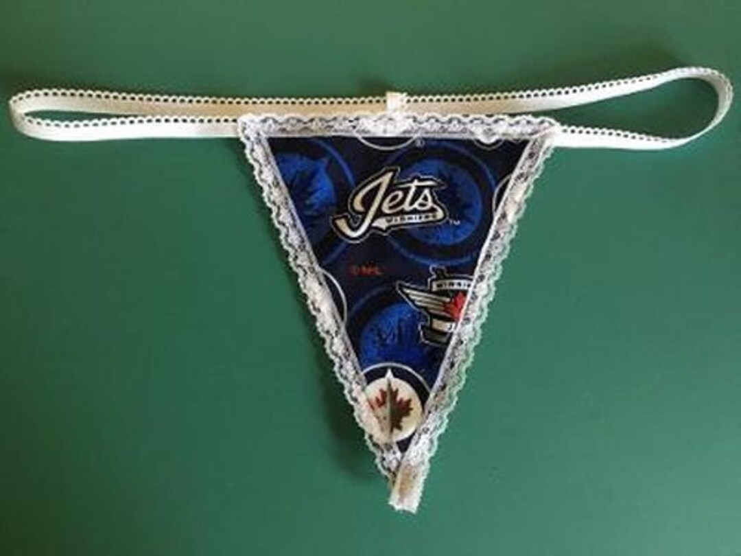 Womens WINNIPEG JETS String Thong Panty Hockey Lingerie Underwear - Etsy