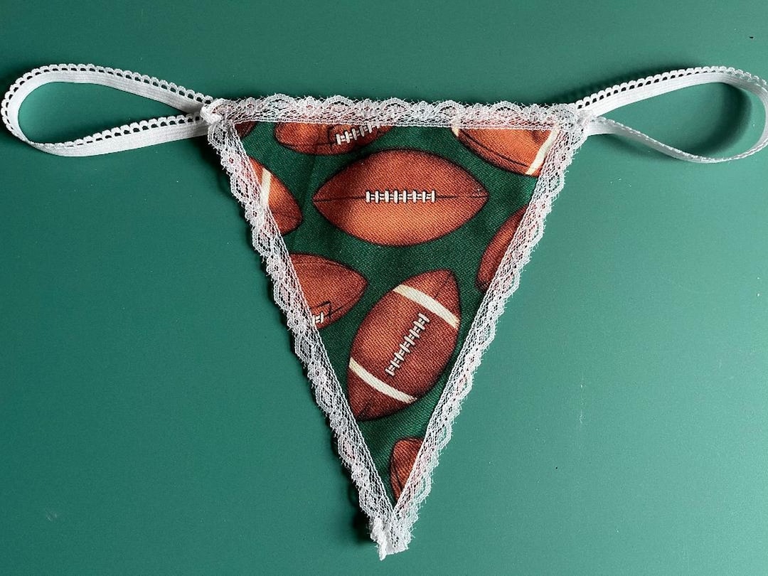 Womens FOOTBALL Sports String Thong Lingerie Panty Underwear - Etsy
