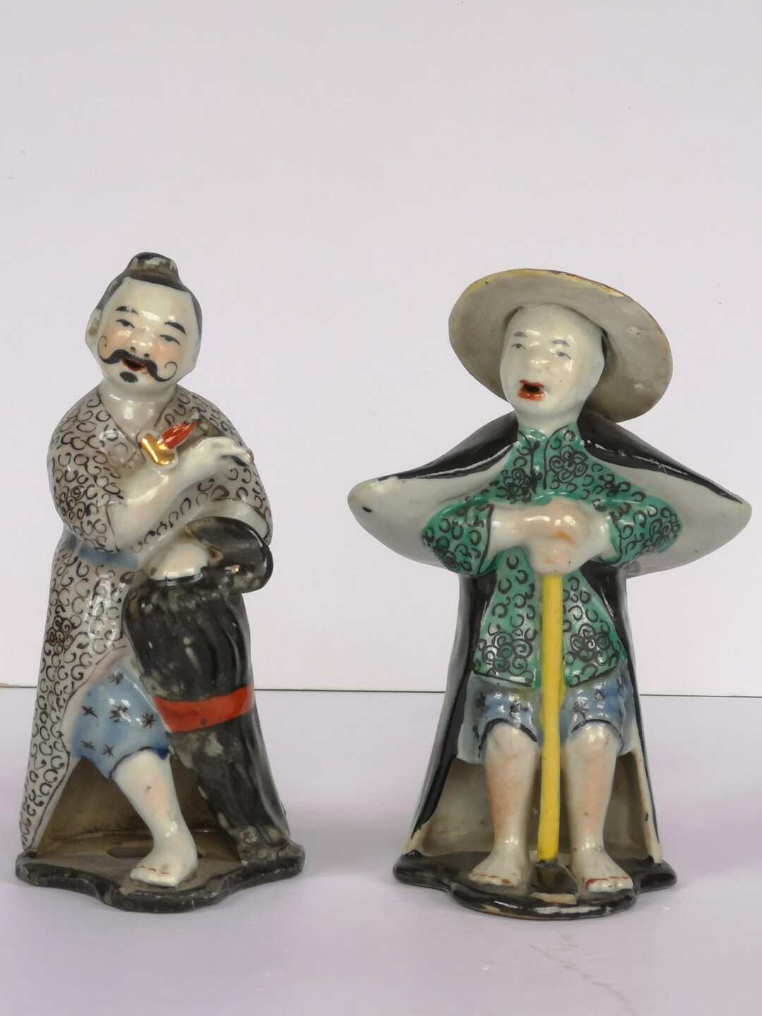 Antique Chinese Biscuit Porcelain Figures, 19thc/20thc - Etsy