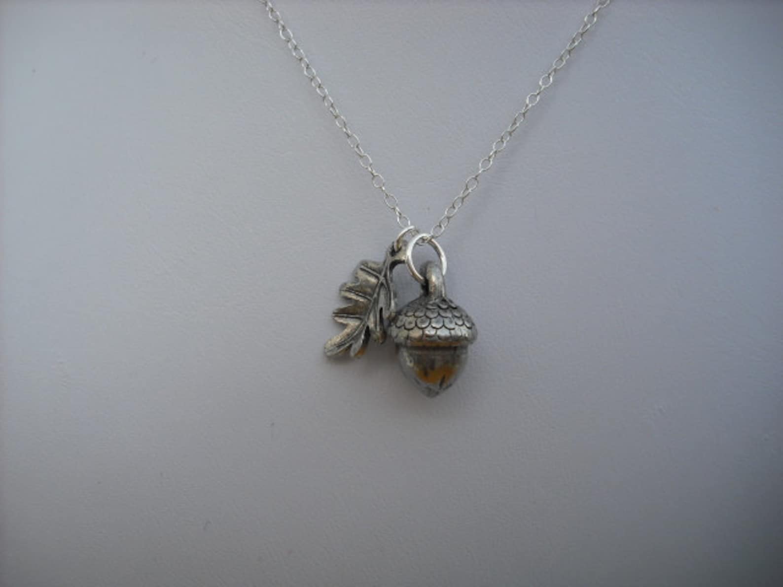14k Gold Filled Chain - a Little Acorn Necklace - Etsy