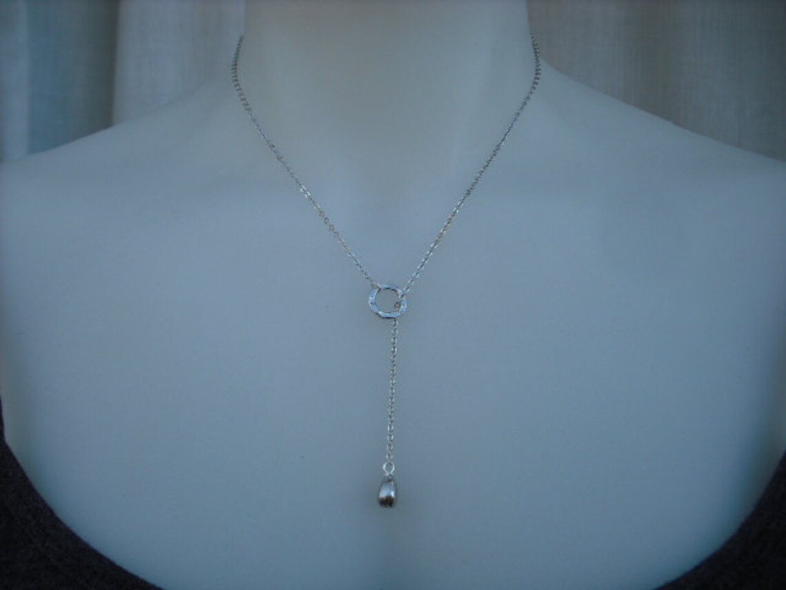 Sterling Silver Chain - Romantic Lariat - Etsy