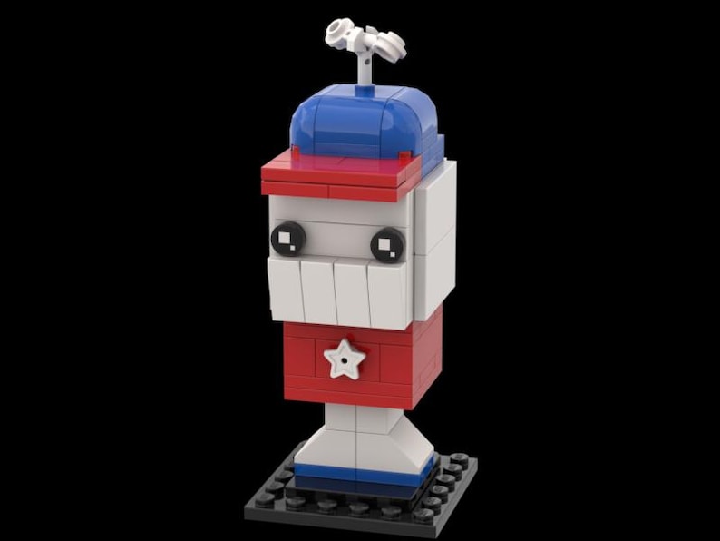 Homestar Runner MOC Brick Character (INSTRUCTIONS ONLY!) - Etsy