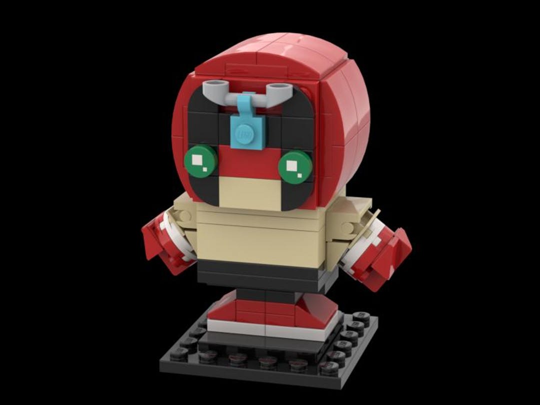 Homestar Runner Strong Bad MOC Brick Character (INSTRUCTIONS ONLY!) - Etsy