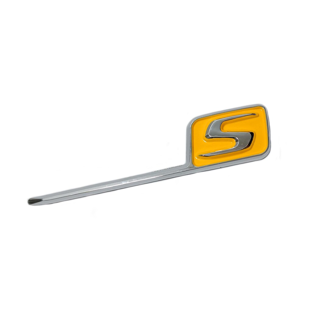 AMG S Logo Emblem Tailgate Trunk – Chrome Yellow – 98 X 23 Mm - Etsy