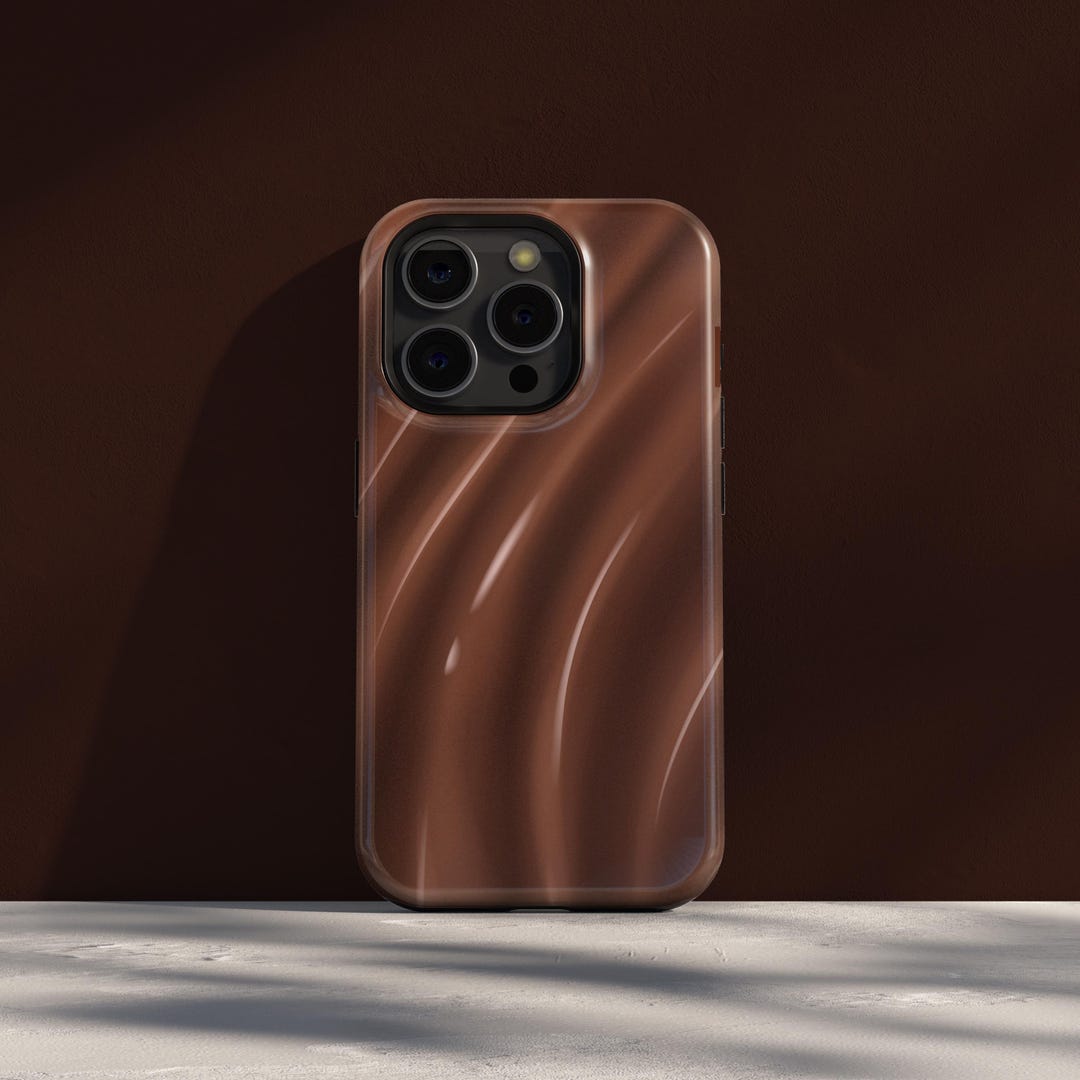 Melted Milk Chocolate Swirl Phone Case | for Iphone, Samsung and Google ...