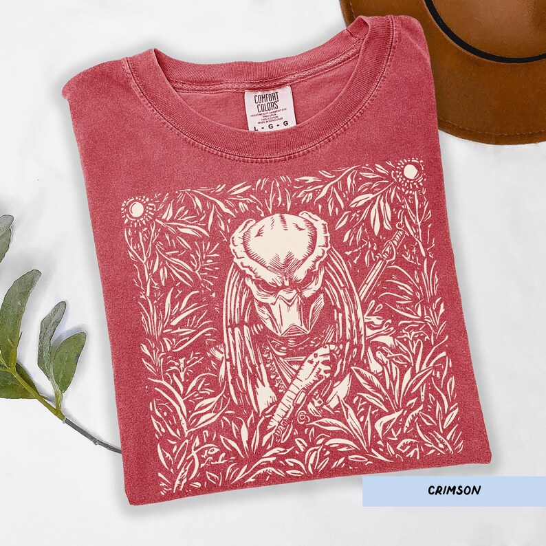 Folklore Predator Comfort Colors T-shirt, Movie Fan Tee, Fan Folk ...