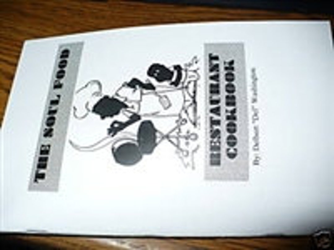 SOUL FOOD RESTAURANT Cookbook White Cover Filled With Recipes - Etsy