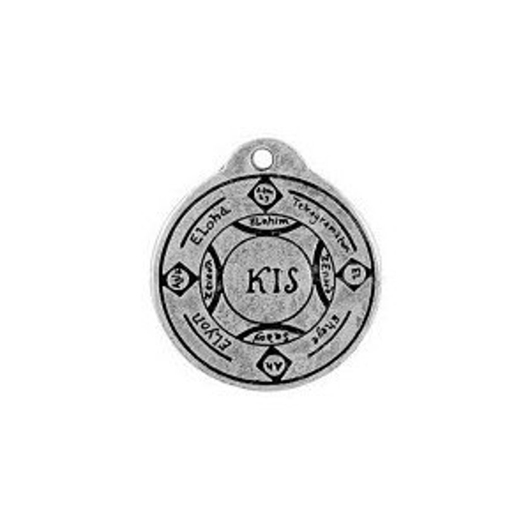 Divine Powers Pendant Good Luck Circle of Solomon Talisman - Etsy