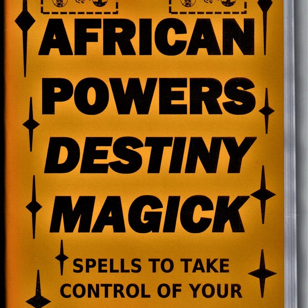 The Seven African Powers Book - Etsy