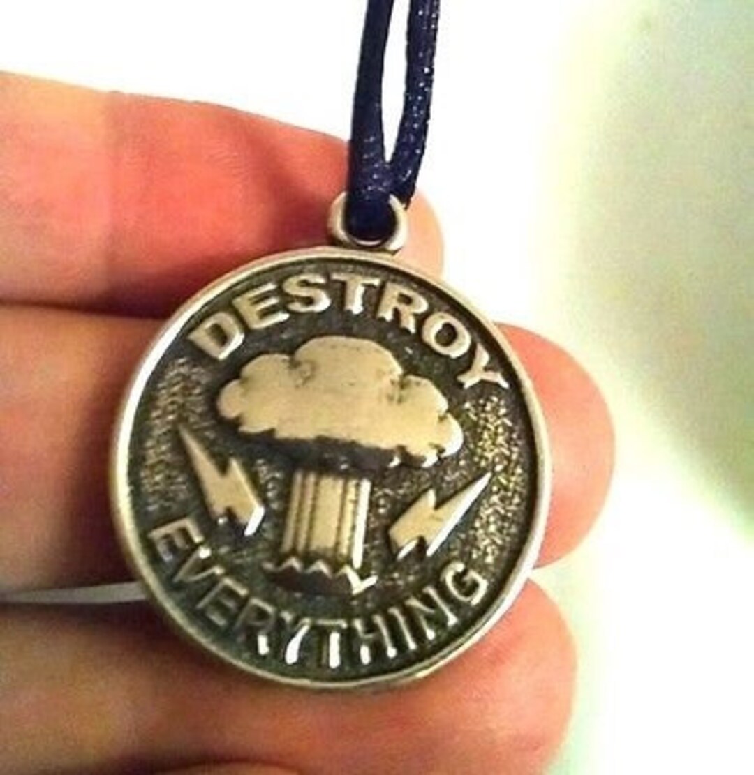 Destroy Everything Pendant With Free Cord, Instructions Black Magick ...