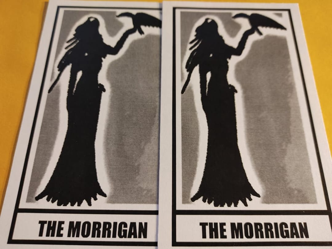 The Morrigan Prayer Card Set - 2 Prayer Cards - Etsy