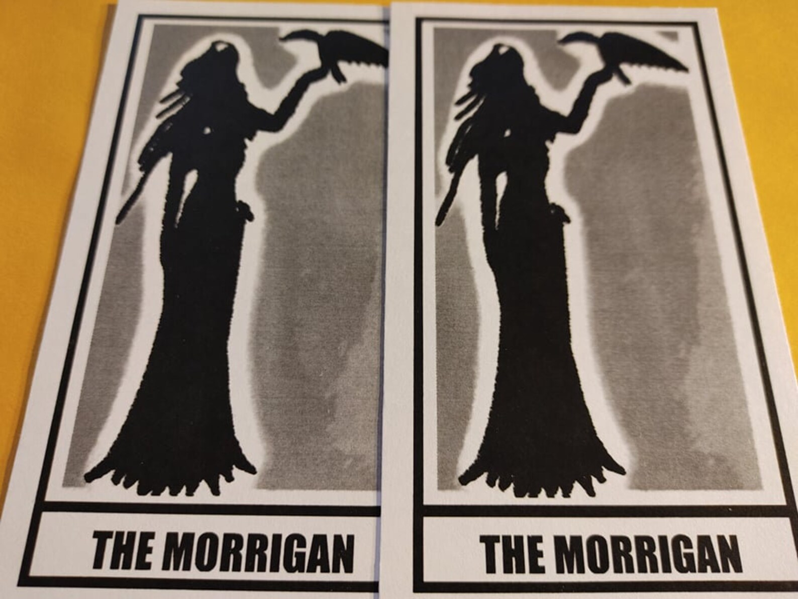 The Morrigan prayer card set 2 prayer cards | Etsy