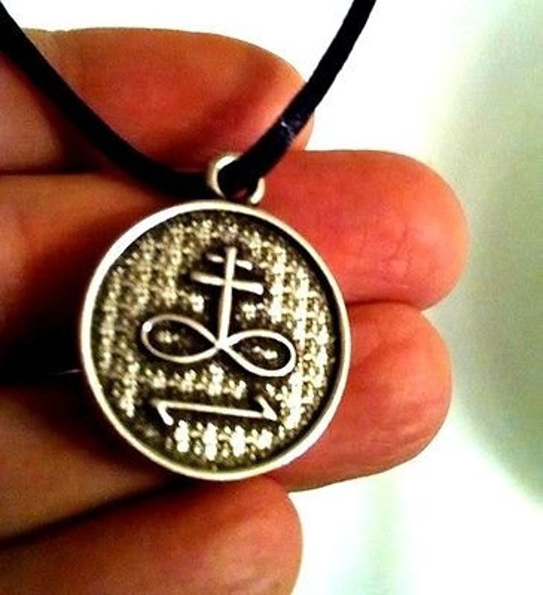 INFERNAL POWER SYMBOL Pendant With Neck Cord and Instructions - Etsy