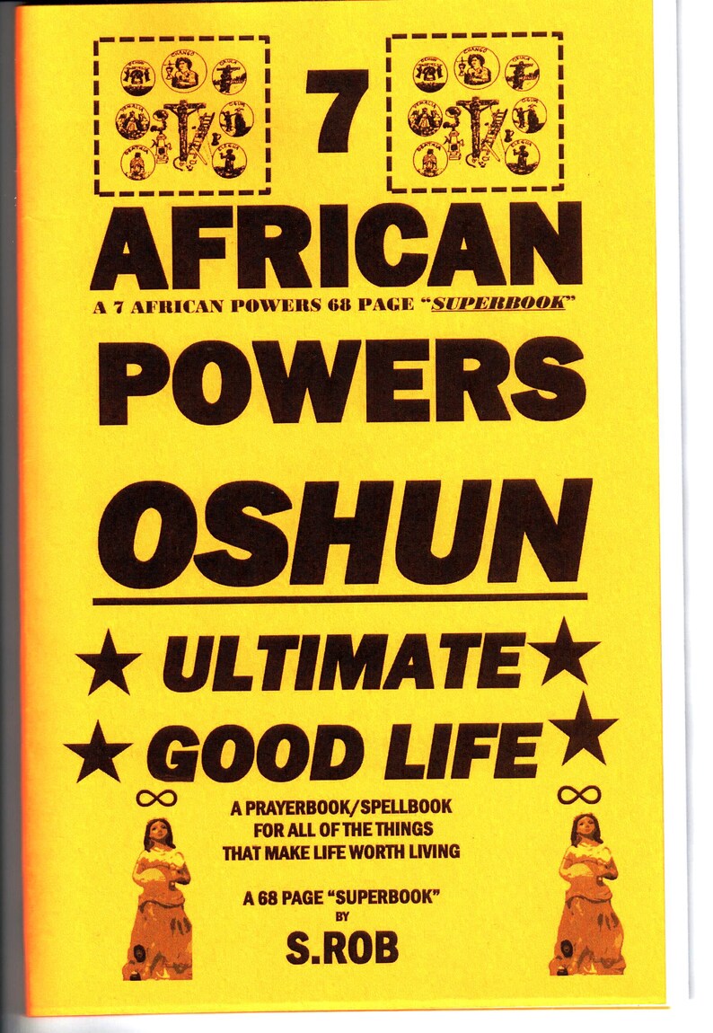 7 African Powers Oshun Ultimate Good Life Book 68 Pages Big! - Etsy