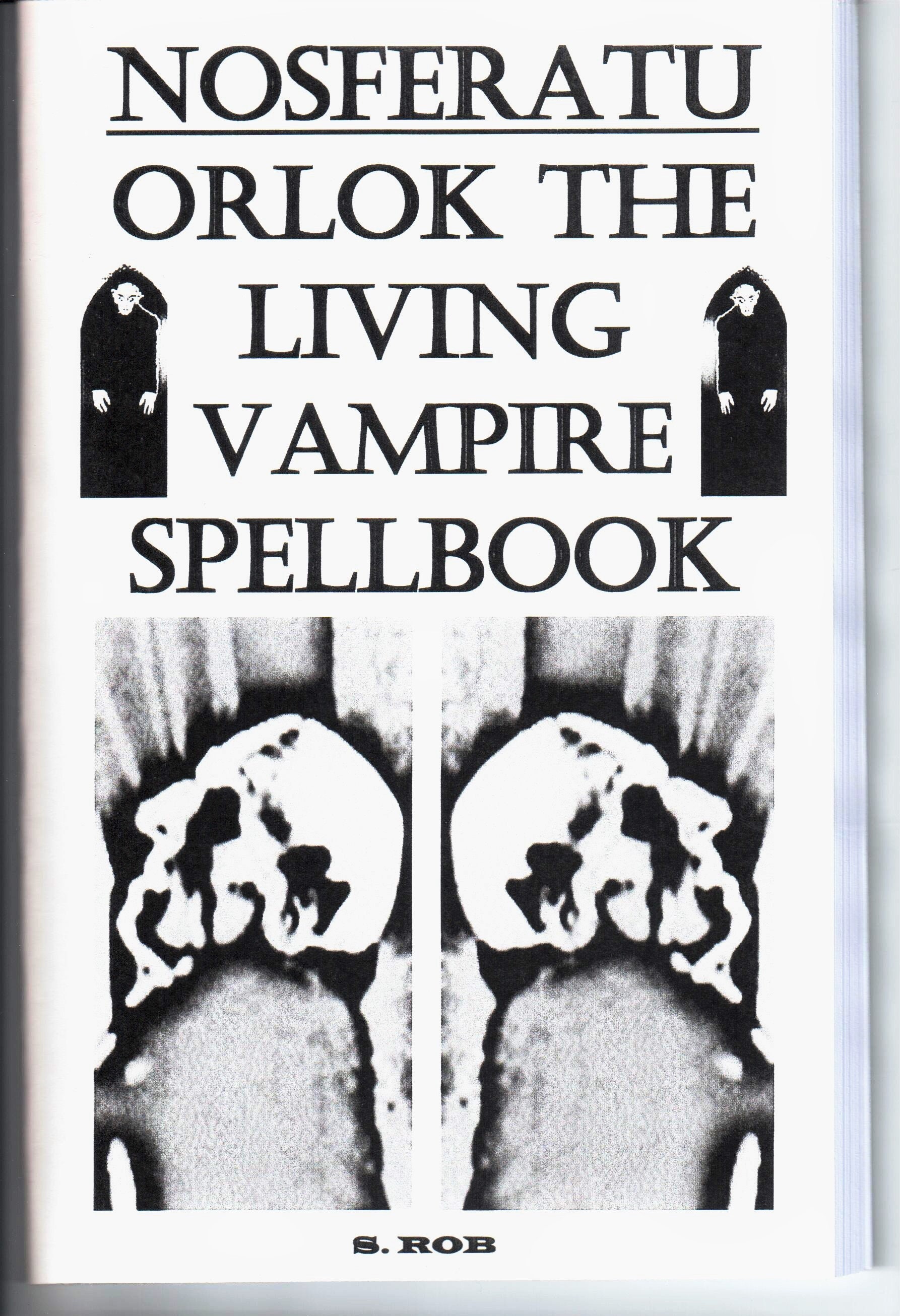 Nosferatu: Orlok the Living Vampire Spellbook 72 Page Staple Bound Book ...