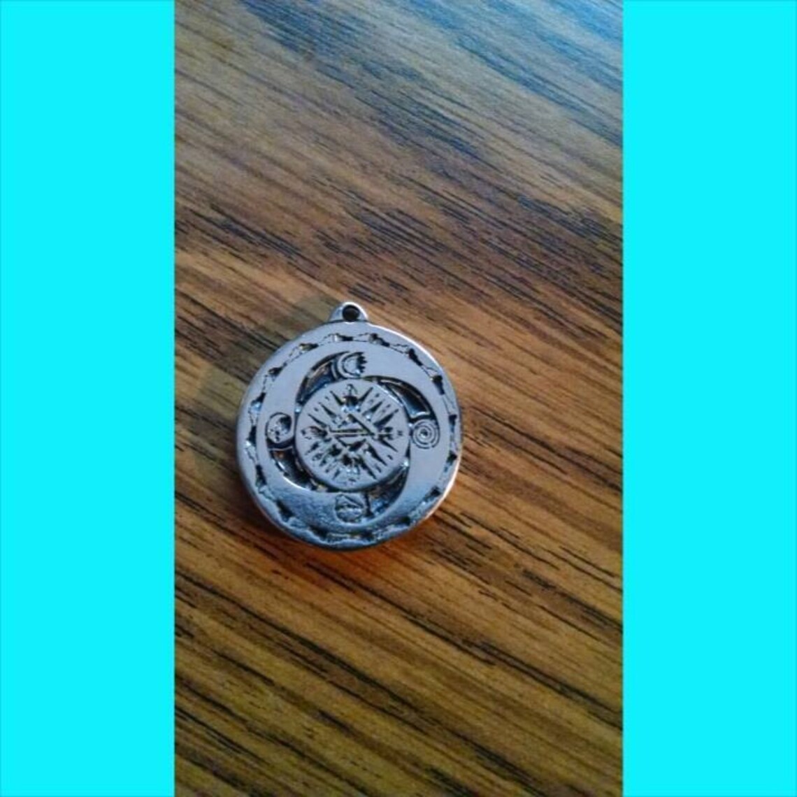 MEDICINE WHEEL Amulet Necklace Health Talisman Jewlery Pendant LEAD ...