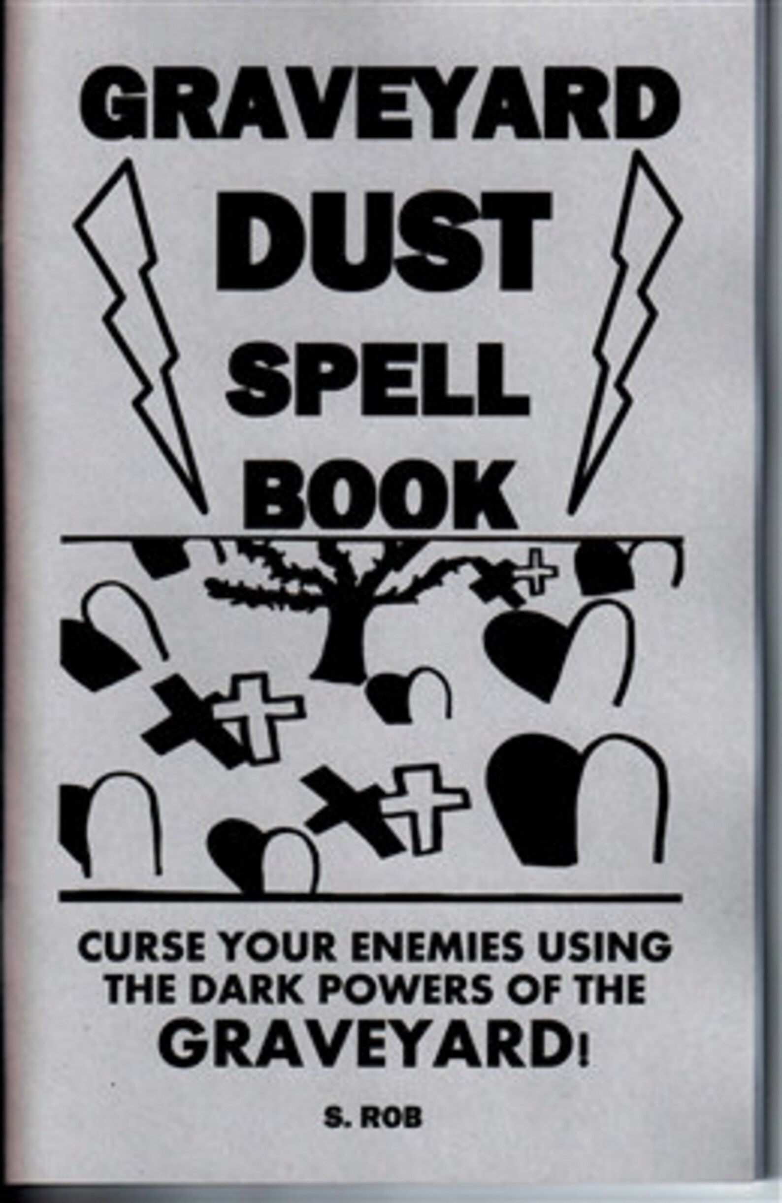 GRAVEYARD Dust SPELL Book - Etsy