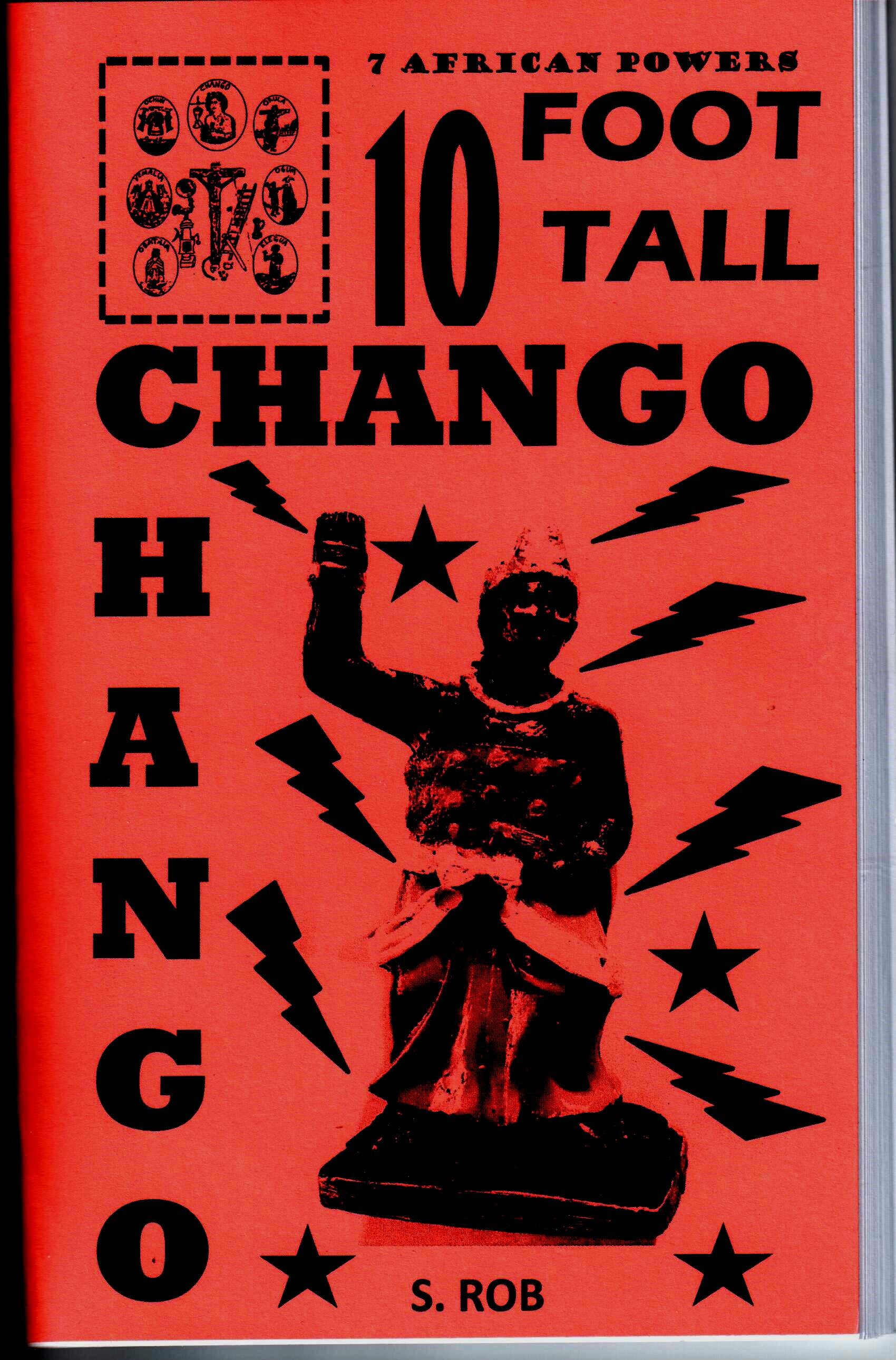 7 African Powers: 10 Foot Tall Chango Book 72 Pages Staple - Etsy