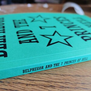Belphegor and the 7 Princes of Hell 160 Page Book Satan Lucifer Abaddon ...