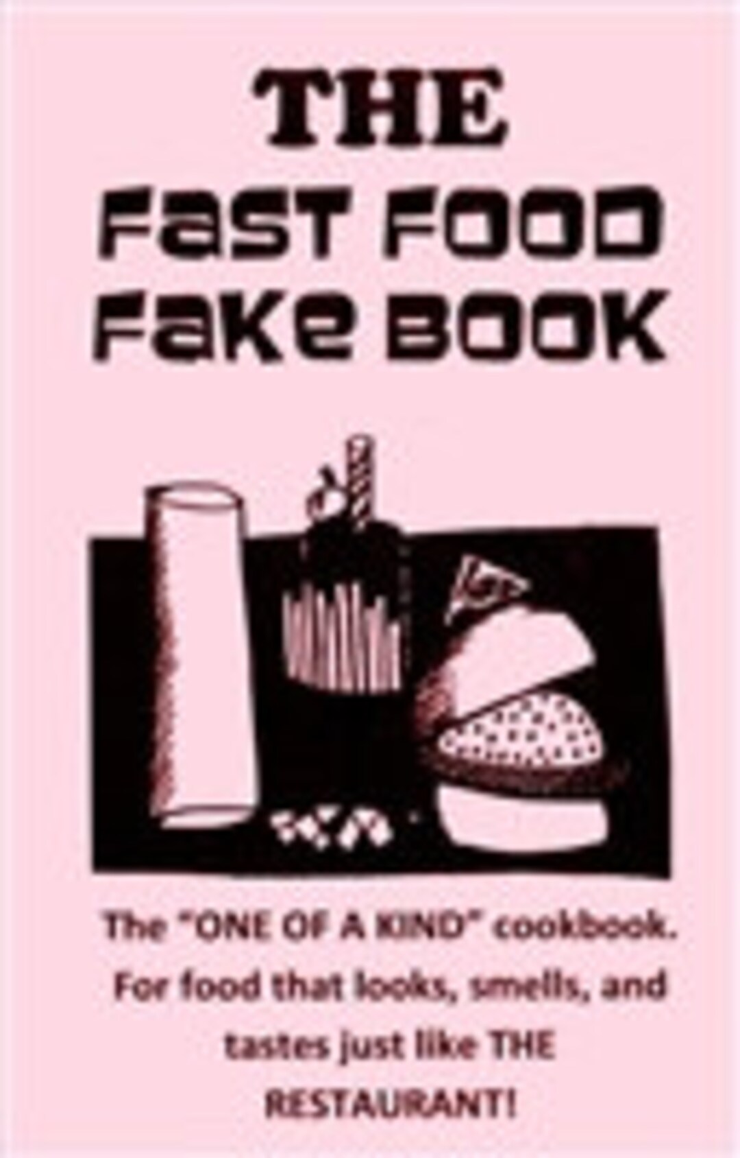 FAST FAKE Cookbook Diner Restaurant Old Fashioned Recipe - Etsy