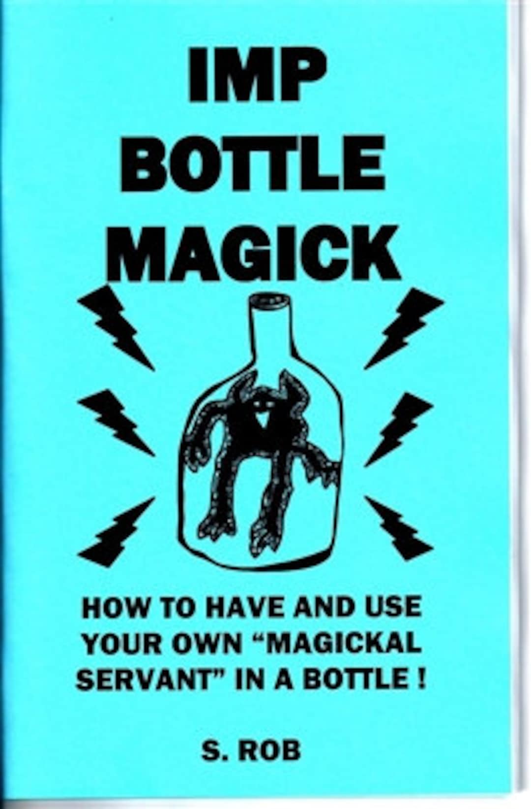 IMP BOTTLE MAGICK Book - Etsy