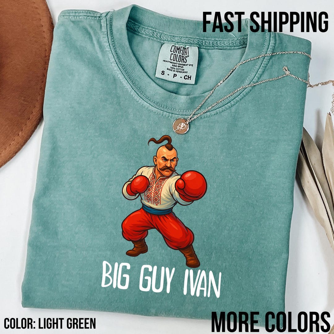 Usyk Meme Shirt: Big Guy Ivan Boxing Fan Tee - Etsy