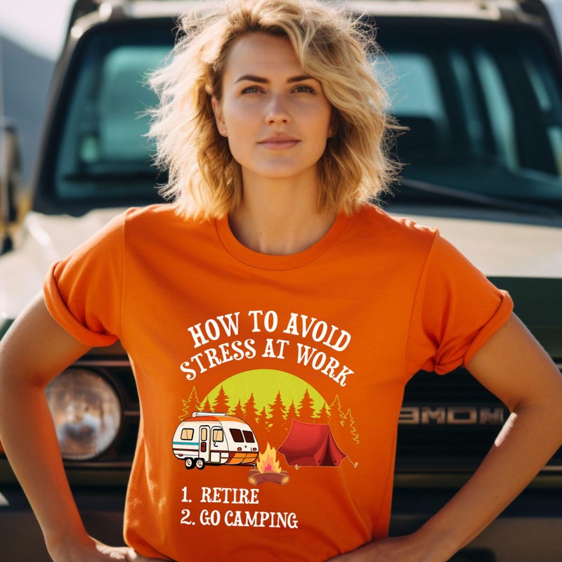 Funny Camping Shirt - Etsy