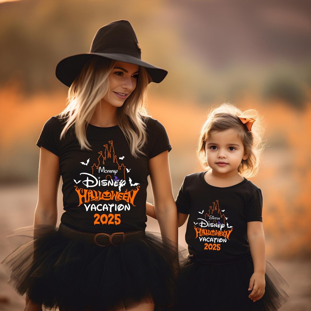 Custom Disney Halloween 2025 Shirt Not so Scary Halloween Shirt Disney ...