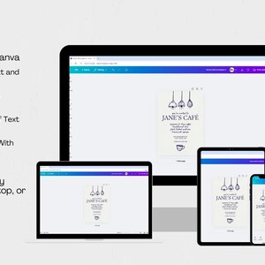 Coffee Shop In-home Party Invitation, at Home Cafe Invite, Customizable ...