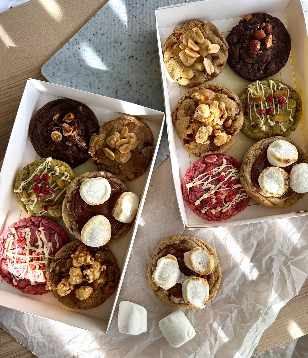 Handmade Assorted Cookie Box – Gourmet Gift With a Variety of Flavors ...