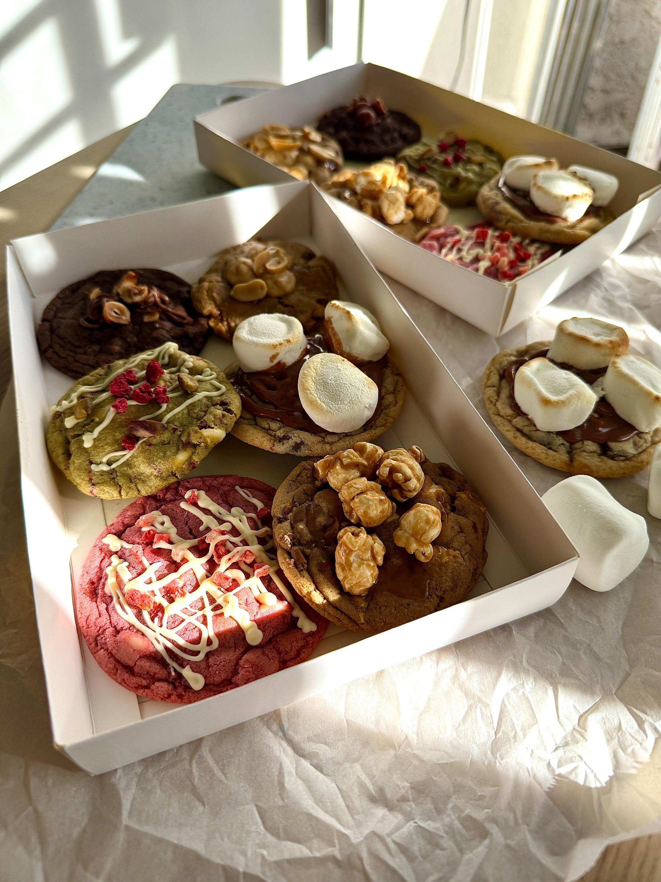 Handmade Assorted Cookie Box – Gourmet Gift With a Variety of Flavors ...