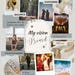 Customizable Vision Board Printable Inspirational Collage Goal Setting ...