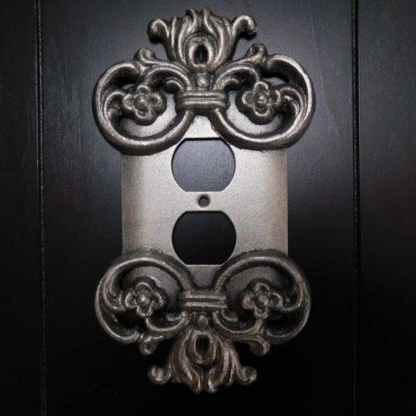 Silver Outlet Covers - Etsy