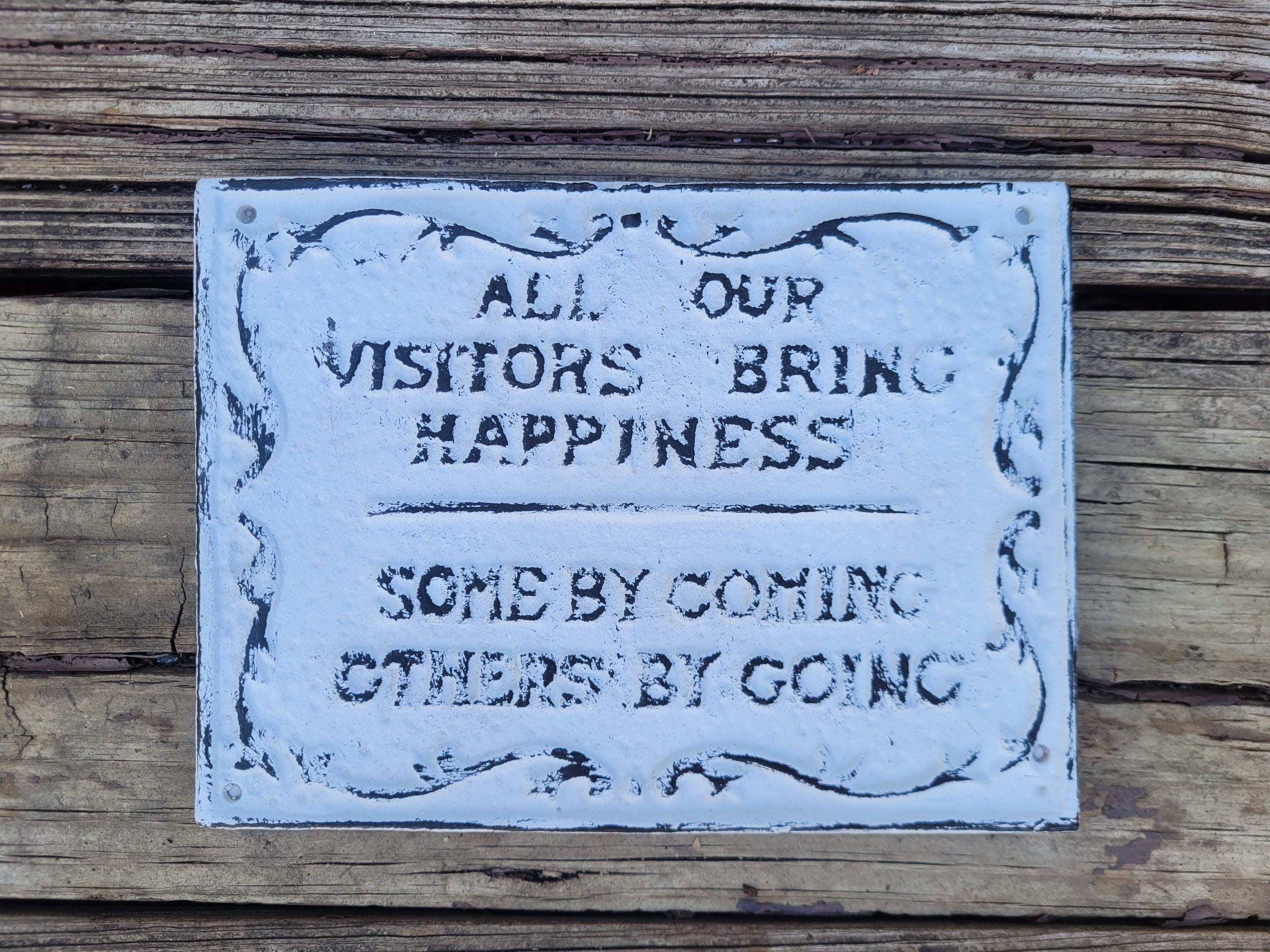 Welcome Sign, Funny Welcome Sign for Front Porch, Rustic Signs, Front ...