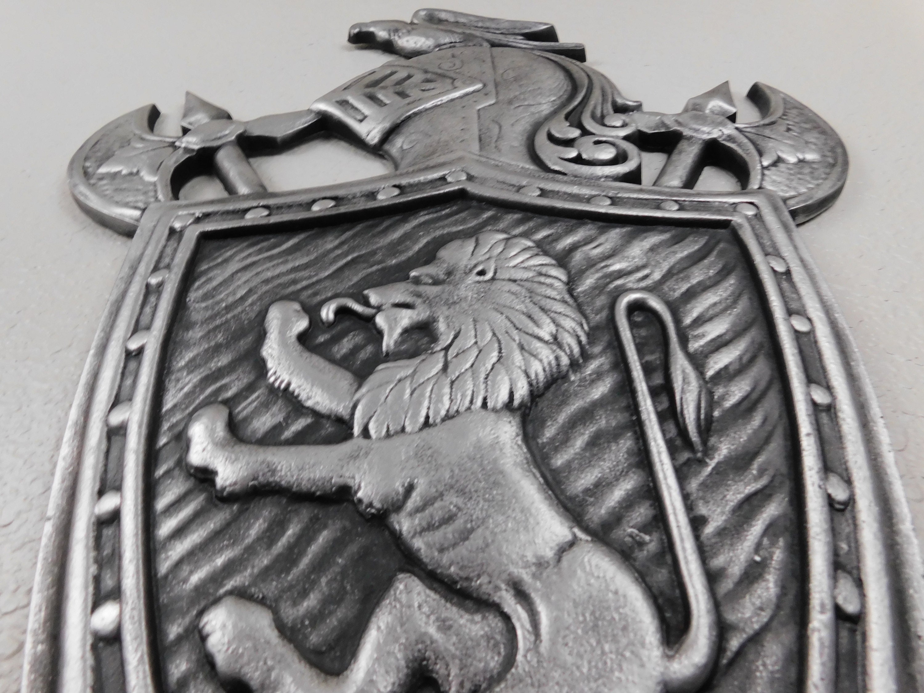 Löwe Schild Ritter Adler Mittelalter Wand dekor WÄHLE DEINE - Etsy.de