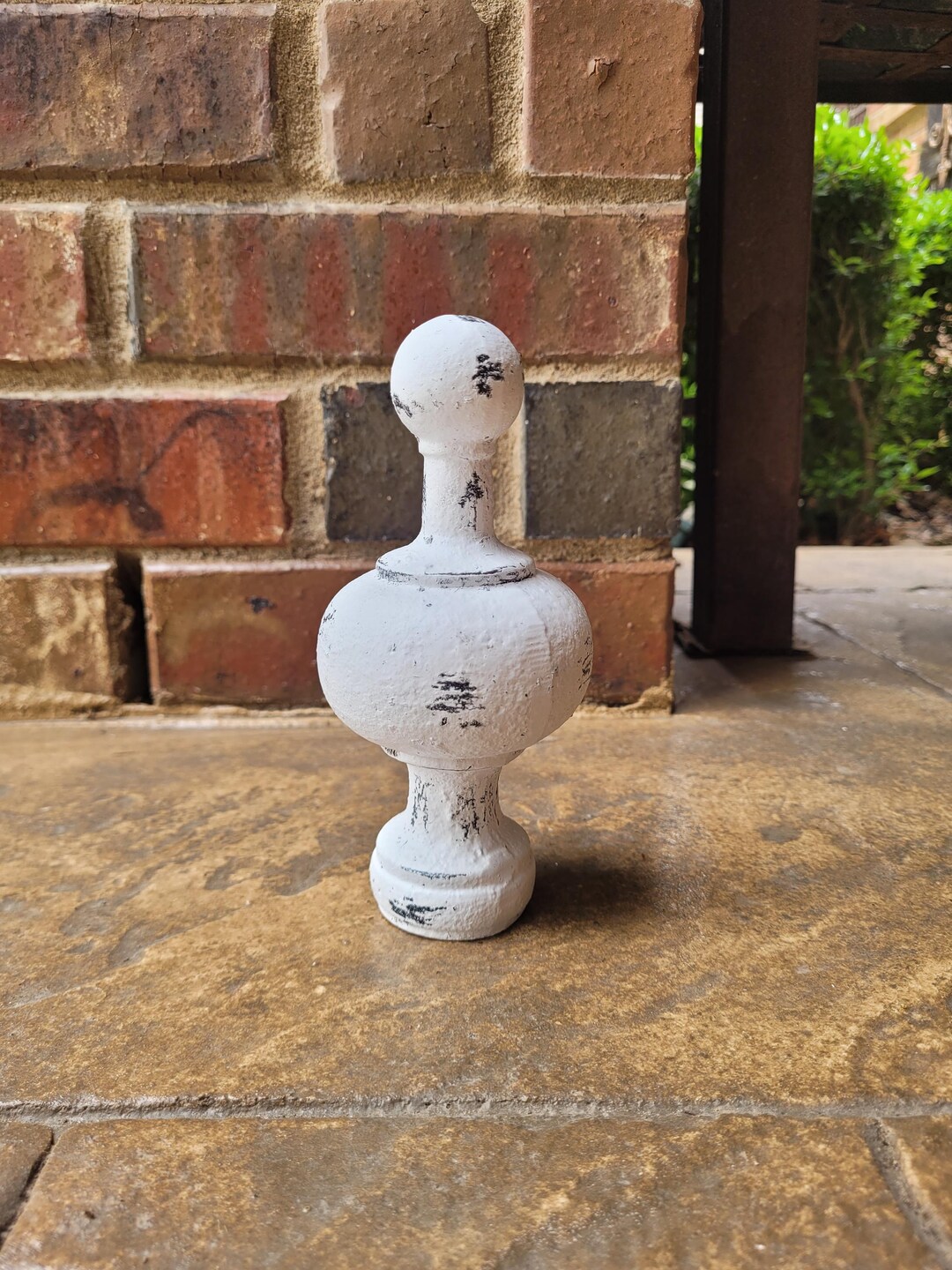 Cast Iron Finial | PICK YOUR COLOR | Modern, Eclectic, Contemporary ...