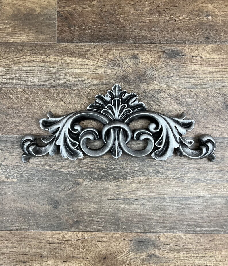 Fleur De Lis Topper Pediment Art. French New Orleans Decor, Scroll Over ...