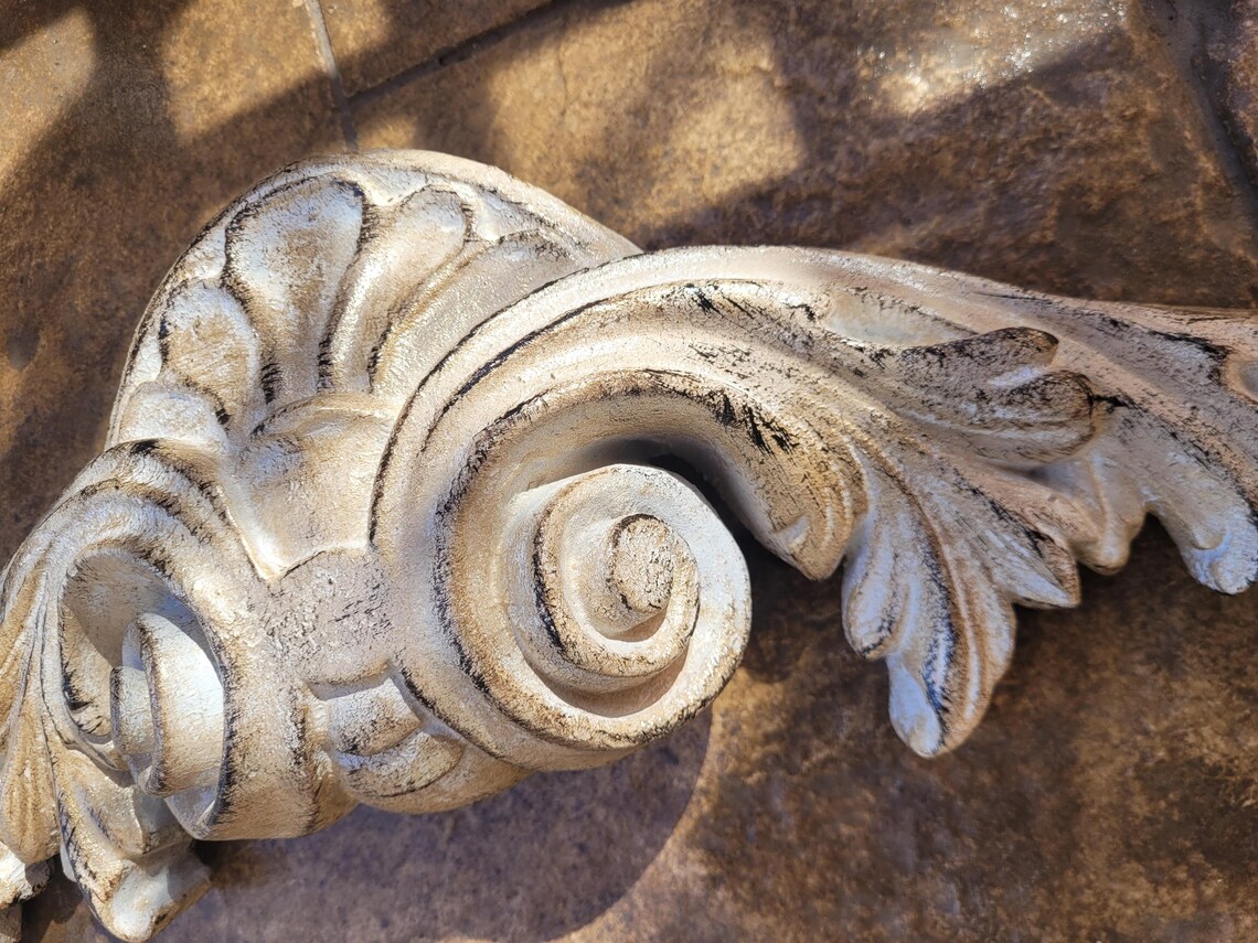Fleur De Lis Topper Pediment Art. French New Orleans Decor, Scroll Over ...