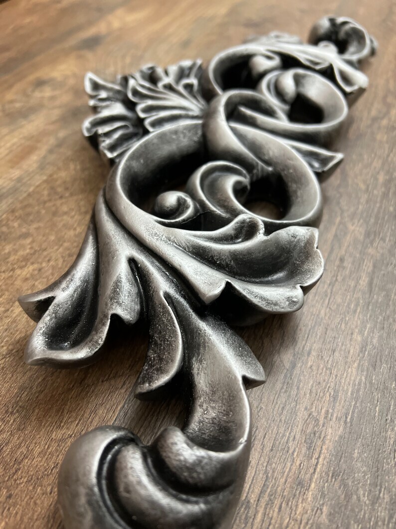 Fleur De Lis Topper Pediment Art. French New Orleans Decor, Scroll Over ...