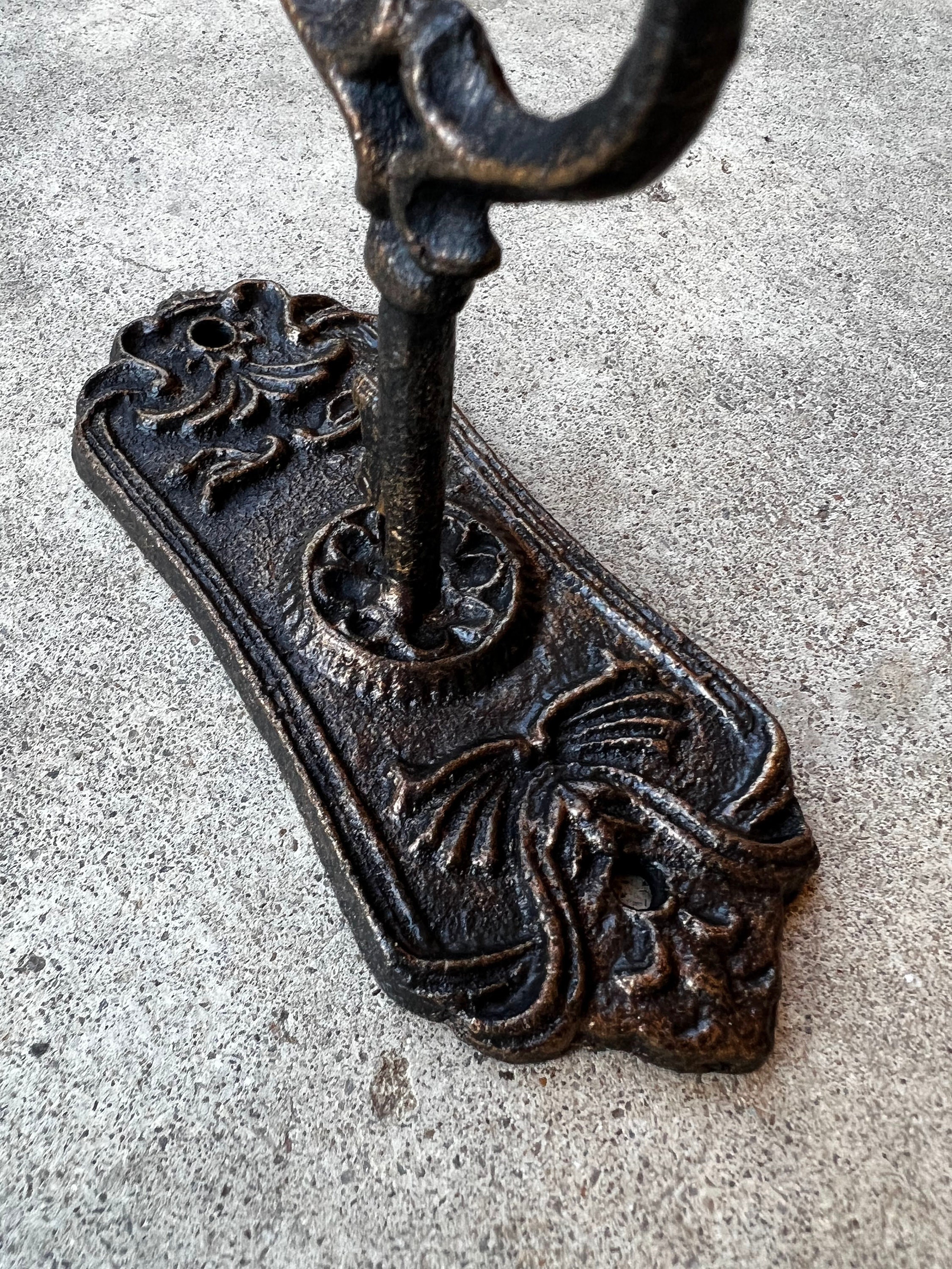 Skeleton Key Wall Hook - PICK YOUR COLOR - Bath Towel Hook, Decorative ...