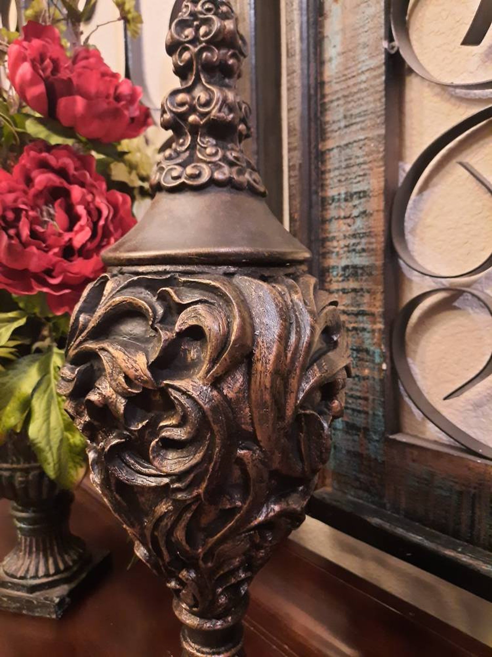 Decorative Urn Box. PICK YOUR COLOR. Handmade and Hand Finsihed. Old ...