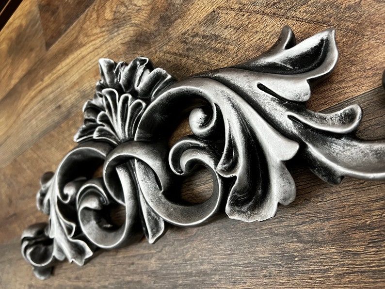 Fleur De Lis Topper Pediment Art. French New Orleans Decor, Scroll Over ...
