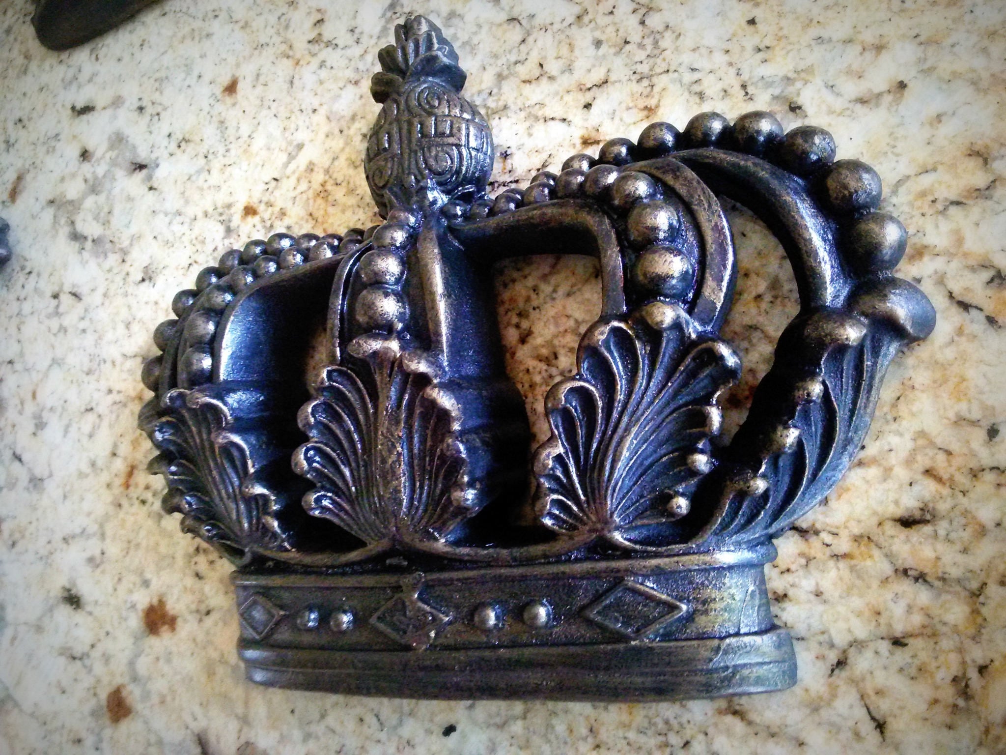 Crown Wall Plaque | PICK YOUR COLOR | Castle Decor | Fleur De Lis Royal ...