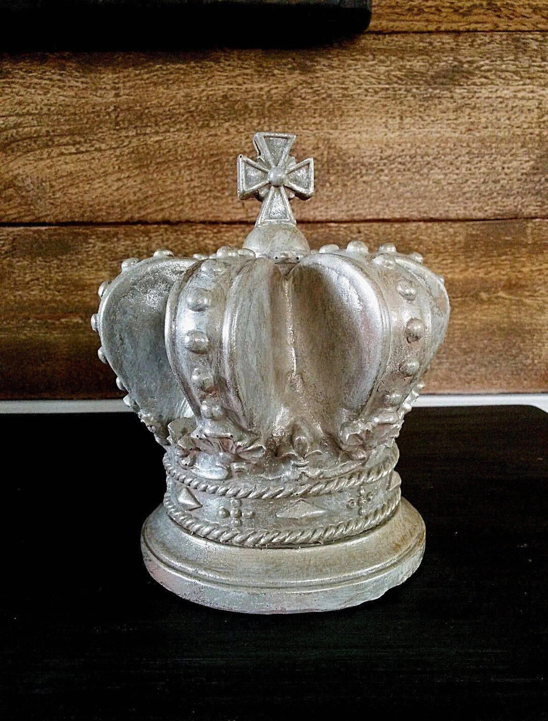 Crown Finial With Cross Top PICK COLOR Old World Tuscan - Etsy