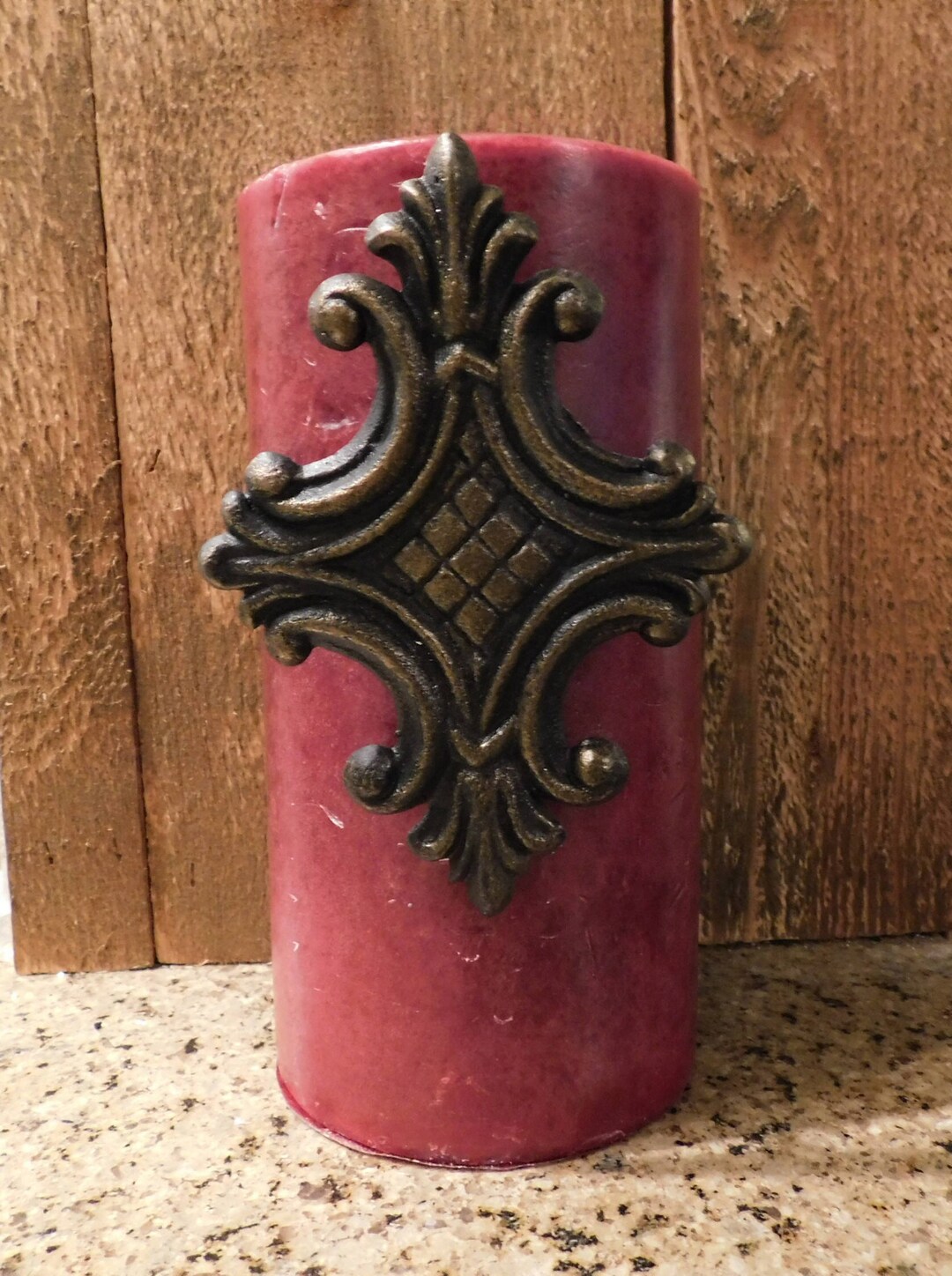 Medallion Candle Pin | PICK YOUR COLOR | Candle Jewelry | Candles ...