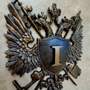 Personalized Shield With Initial. PICK Your COLOR, Initial. Coat of ...