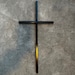 Iron Wall Cross. Handmade and Hand Painted. 18 Inches Tall. - Etsy