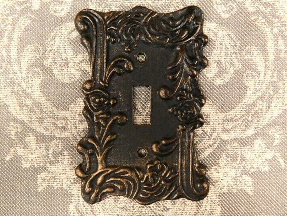 Ornate Single Toggle Light Switch Cover PICK YOUR COLOR One - Etsy