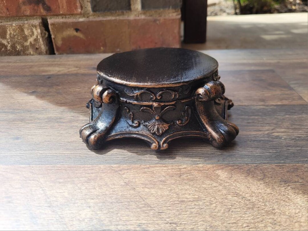 Capital Candleholder | PICK YOUR COLOR | Candle Riser | Pedestal Top ...